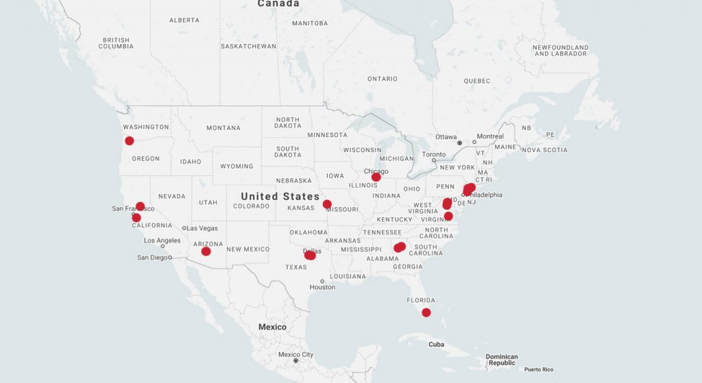 QTS Data Center Locations, Map - Colocation, Cloud - QTS Datacenters